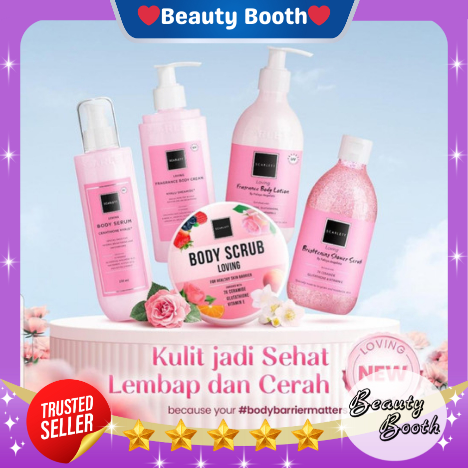 Jual SCARLETT Whitening Loving Series | SCARLET Body Lotion Body Cream ...