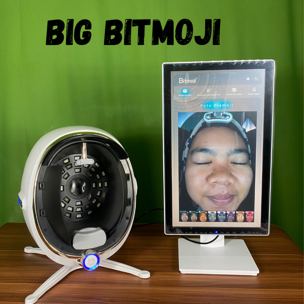 Jual SKIN Analyzer tablet 3D moji max | Shopee Indonesia