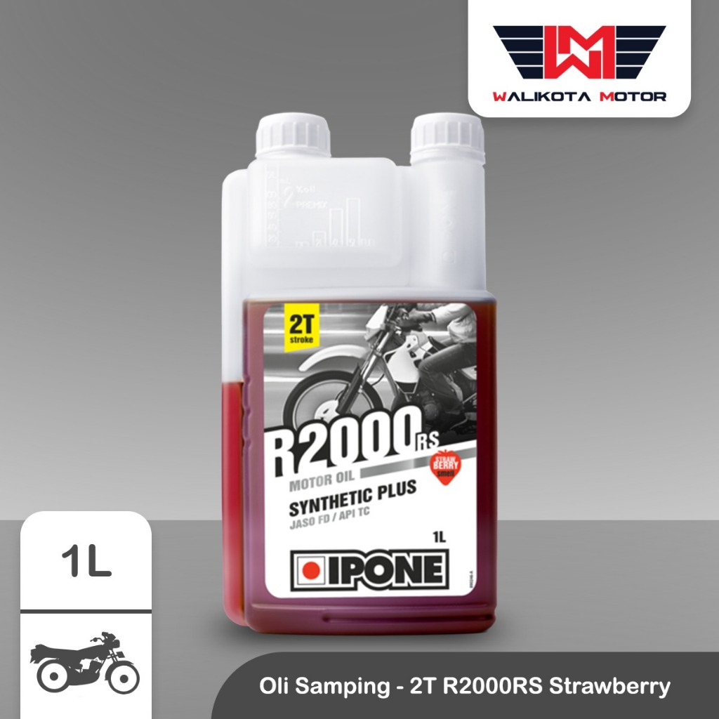 Jual IPONE 2T R2000 RS 1L STRAWBERRY OLI MOTOR 2TAK PREMIUM ORIGINAL ...