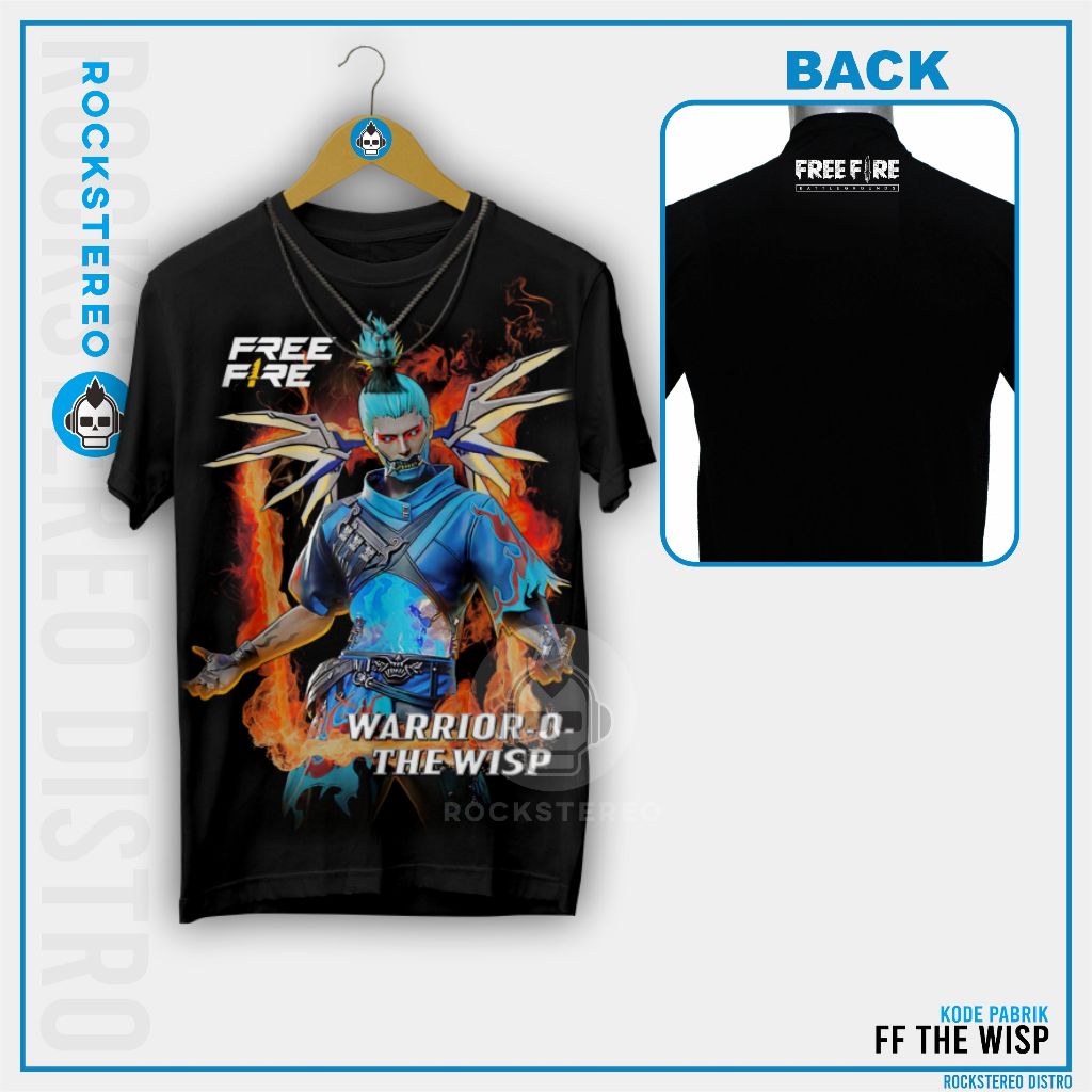 Jual KAOS GAME DISTRO -[ FREE FIRE 3D / KAOS FF ANAK DEWASA / FREE ...