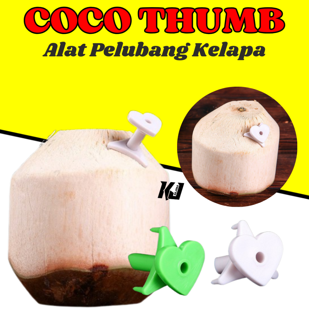 Jual Coco Thumb Alat Pelubang Sedotan Pelastik Praktis Kelapa Solusi ...