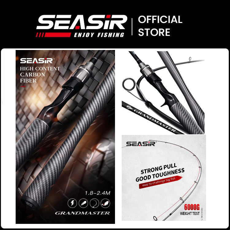 Jual [OFFICIAL] SEASIR Grand Master II Joran Pancing, Ceramic Guide ...