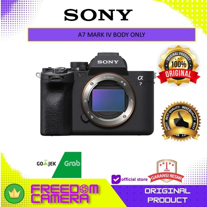 Jual Sony Alpha A7 IV Body Only | Shopee Indonesia