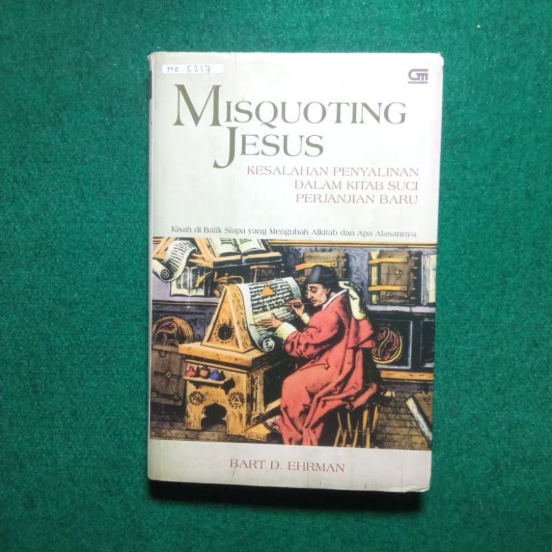 Jual Buku Misquoting Jesus - Bart D. Ehrman [Original, Hard Cover ...