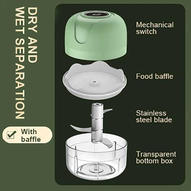 Jual QH223344 - USB Mini Chopper Blender mini Serbaguna Blender Bumbu ...