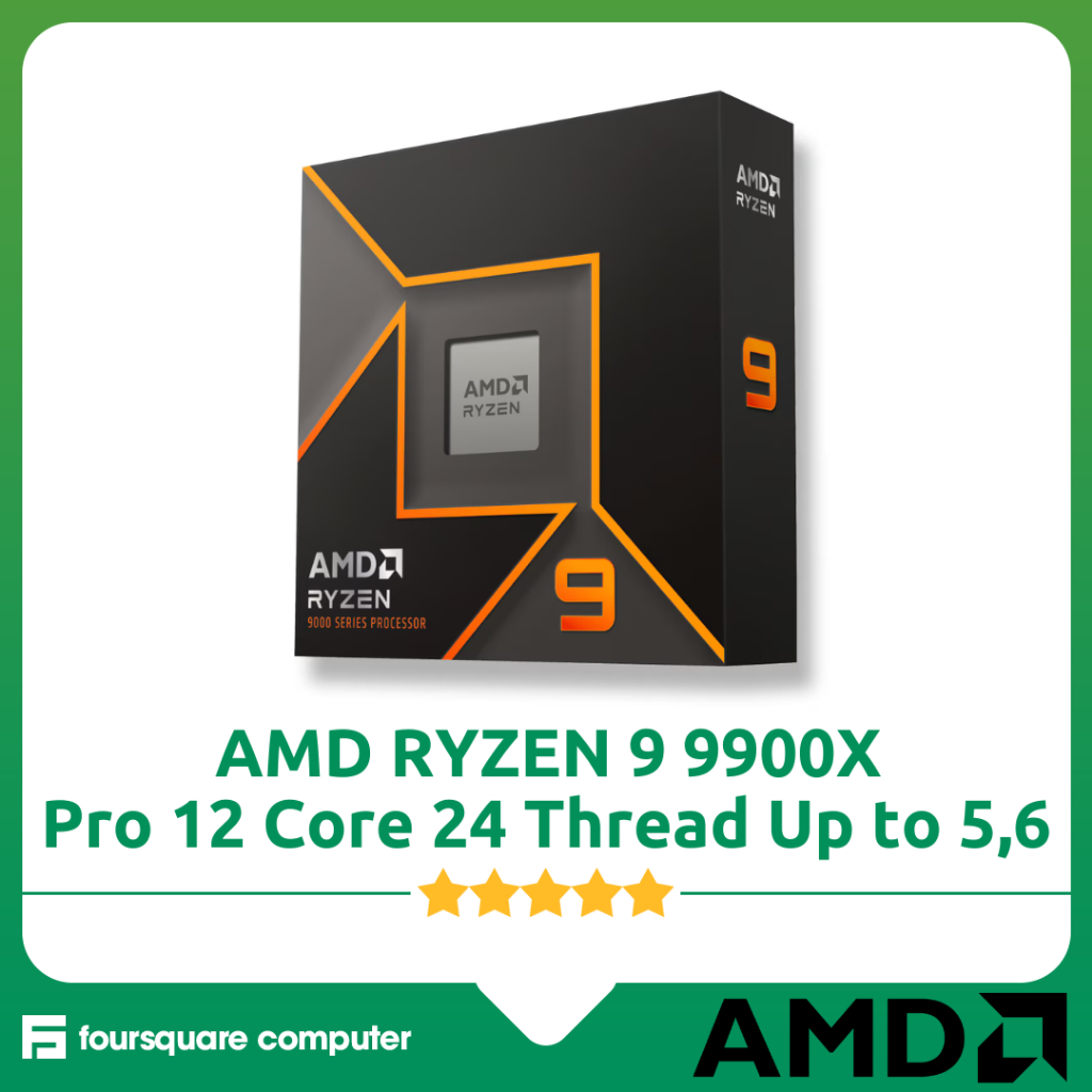 Jual AMD Ryzen 9 9900X Processor 12 Core 24 Threads Up to 5,6 Ghz Socket AM5 | Shopee Indonesia