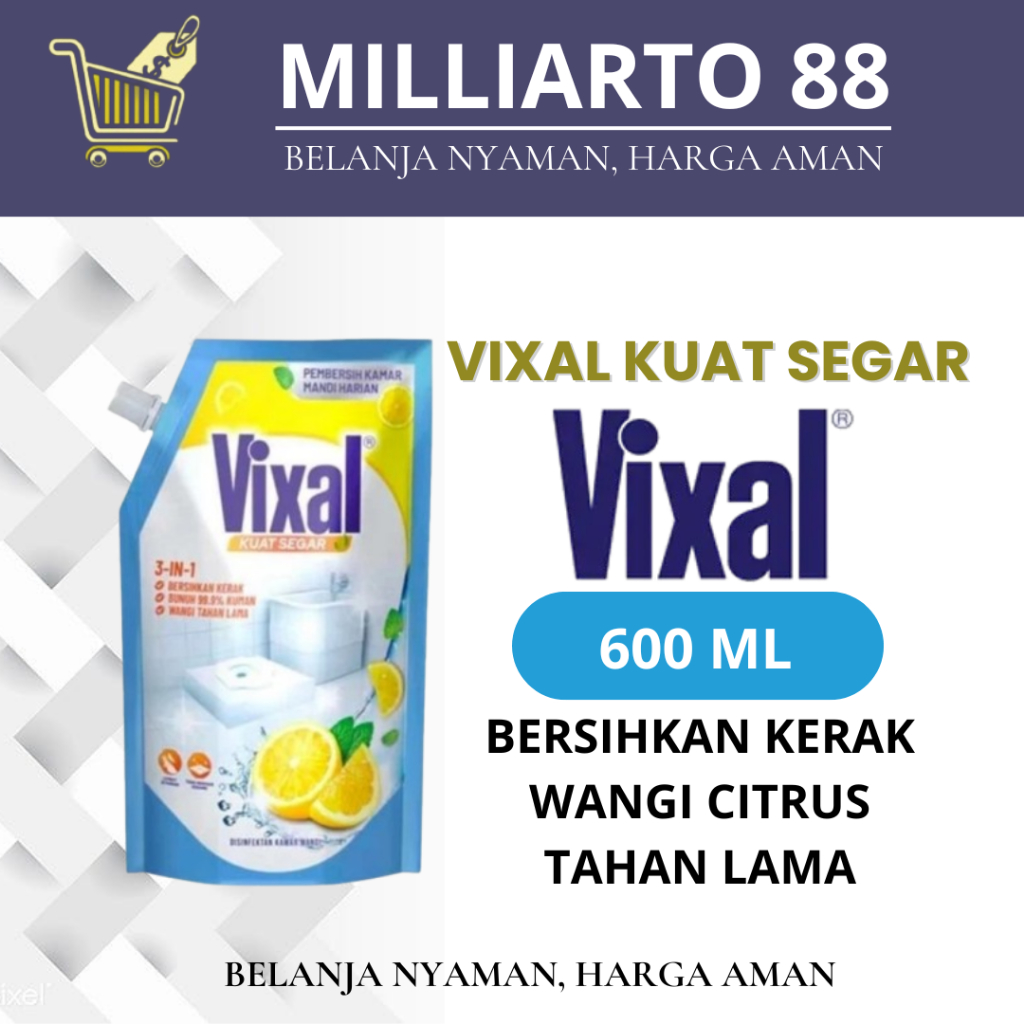 Jual Vixal Kuat Segar Refill 600ml | Shopee Indonesia