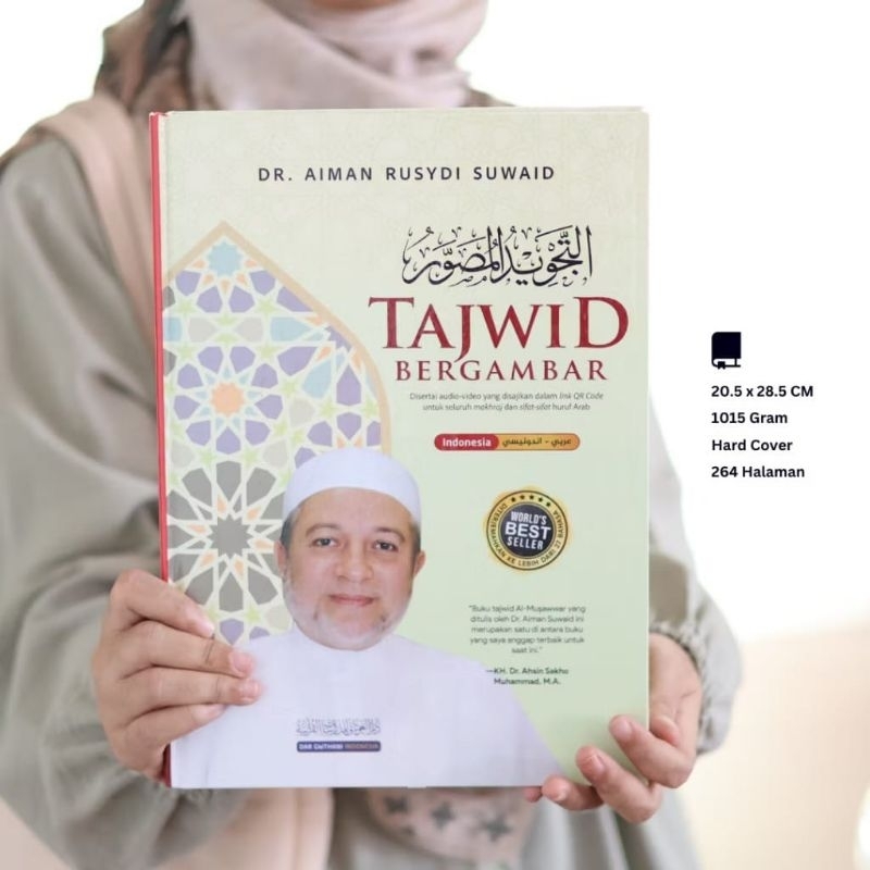 Jual BUKU TAJWID BERGAMBAR (ORIGINAL) - SYAIKH DR. AIMAN RUSYDI SUWAID ...