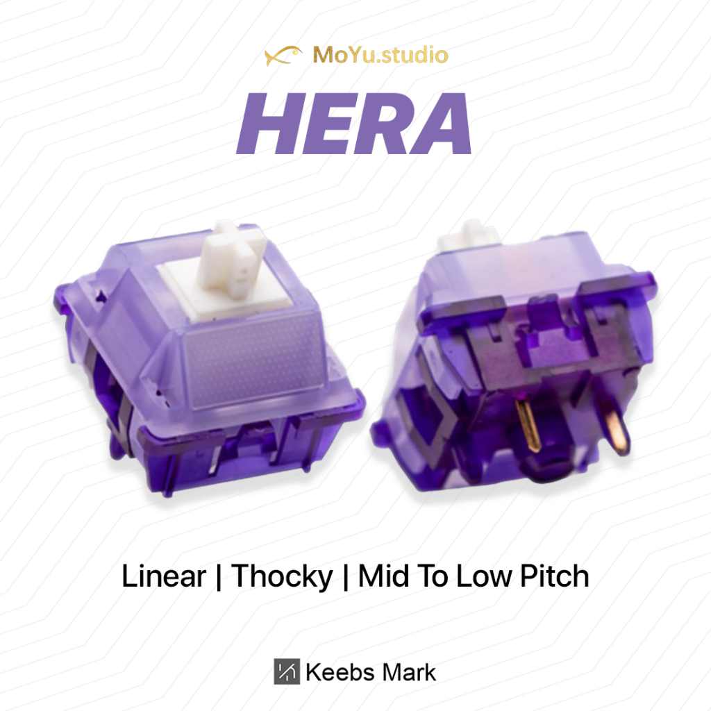 Jual Moyu Studio Hera Linear 48g / 60g Switch Mechanical Keyboard ...