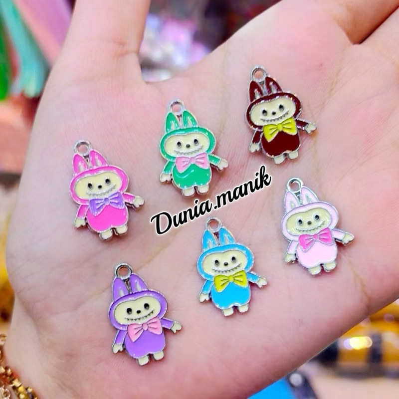 Jual Mote Charm Enamel Alloy Liontin Labubu Sanrio kuromi Cinamorol ...