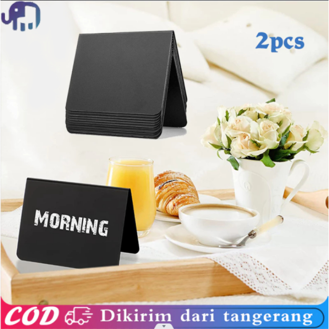 Jual Papan Tulis Meja Kecil / Chalkboard Food Tag / Mini Serba Guna ...
