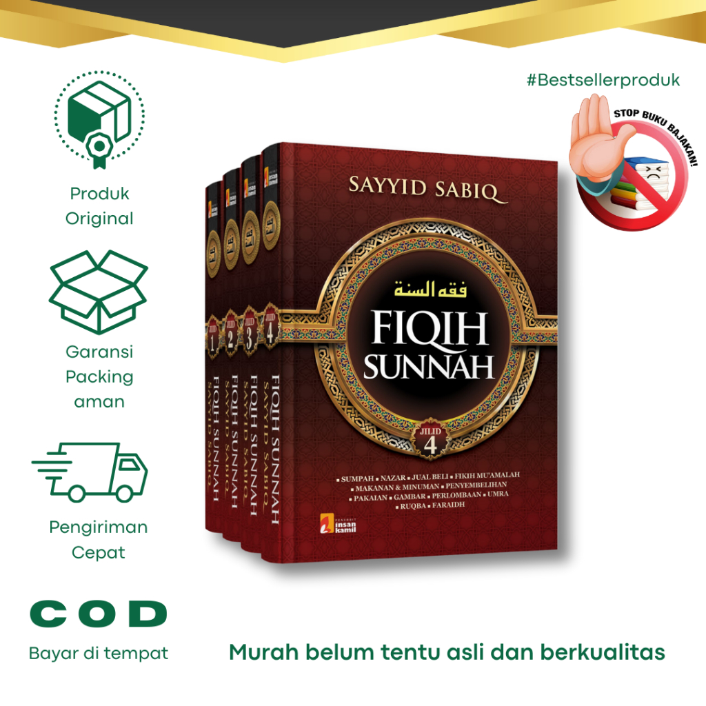 Jual Fiqih Sunnah Sayyid Sabiq: Kitab Praktis & Ringkas dalam Pembahasan Fikih Lintas Mazhab ...