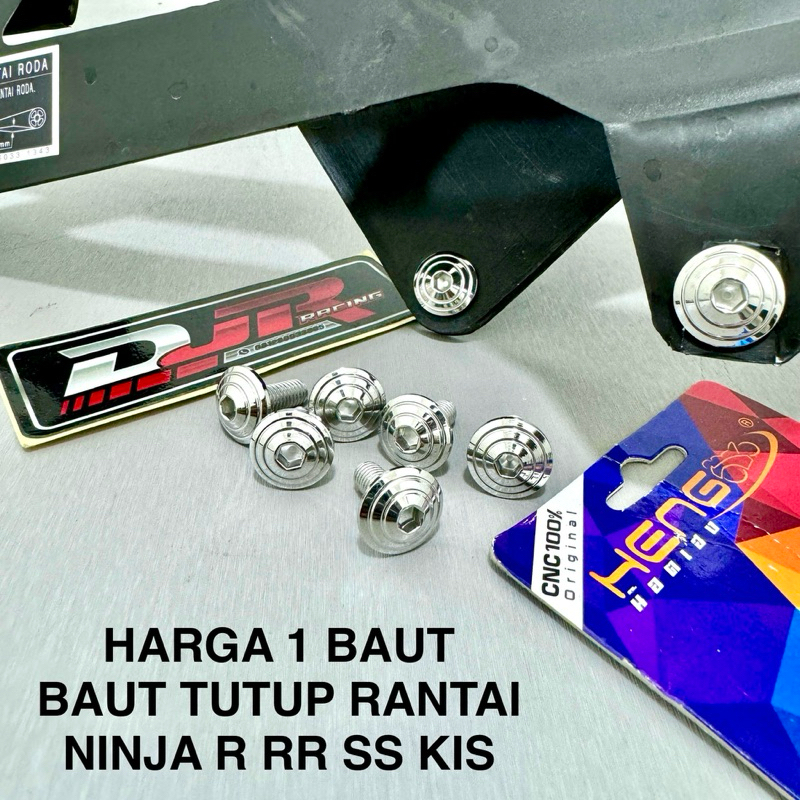 Jual BAUT TUTUP RANTAI NINJA R RR SS KIS PROBOLT STAINLESS model PAYUNG ...
