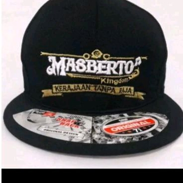 Jual TOPI MASBERTO KINGDOM KERAJAAN TANPA RAJA BORDIR BERKWALITAS ...