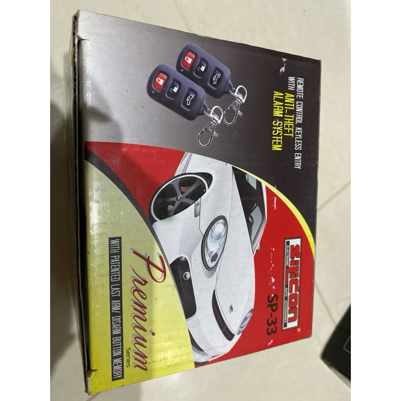 Jual alarm mobil merek silicon SP-33, SP-55, SP-22 ( TOLONG BACA NOTE ...