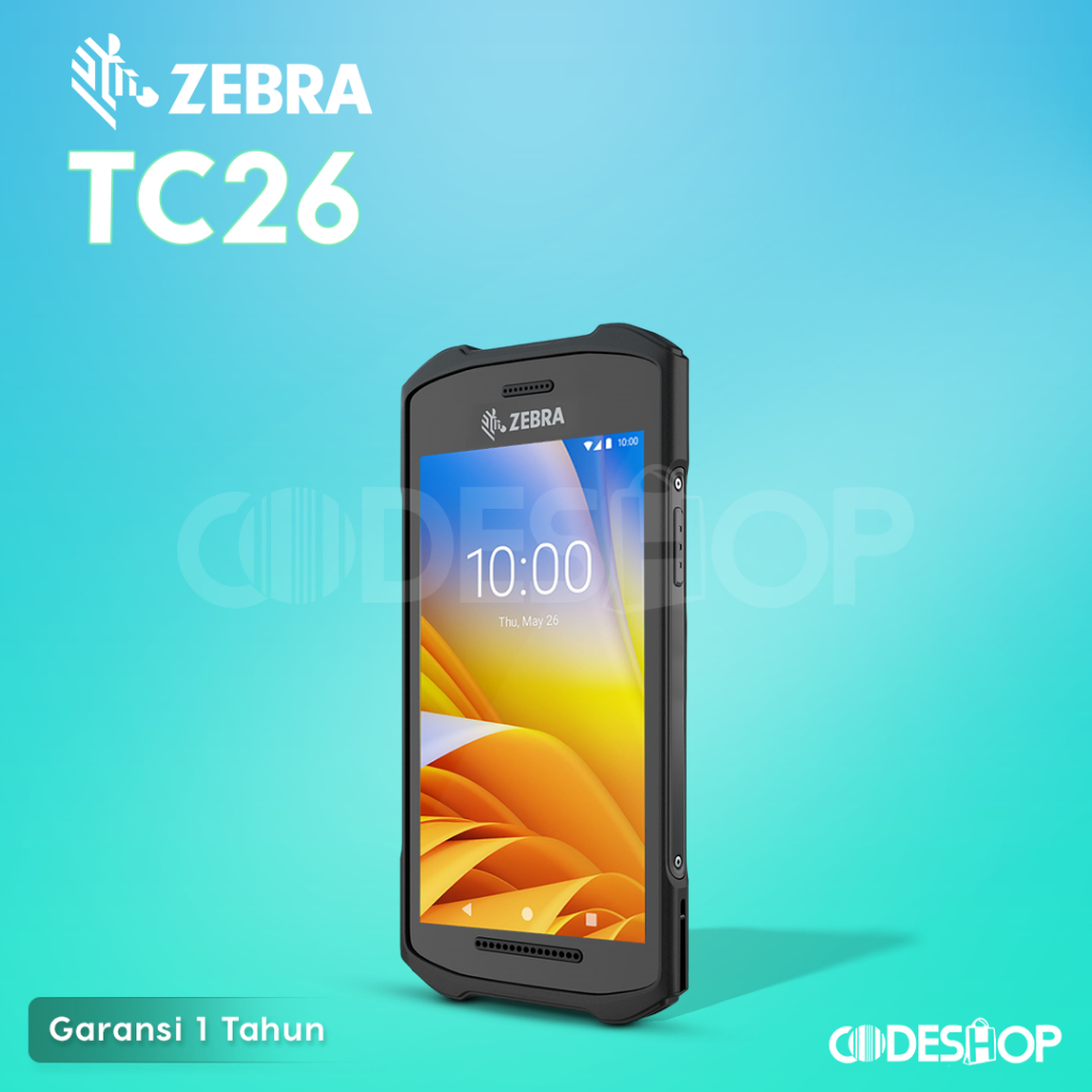 Jual Mobile Barcode Scanner Zebra TC26 PDT PDA Android 2D SIM | Shopee ...