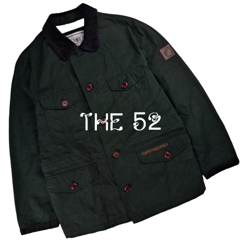 Jual RETRO VINTAGE CASUAL WORK CHORE CROCK MONKEY MILITARY PARKA WOL ...