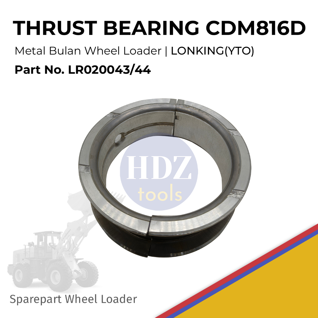 Jual Thrust Bearing Metal Bulan Wheel Loader CDM816D Part No LR020043 ...