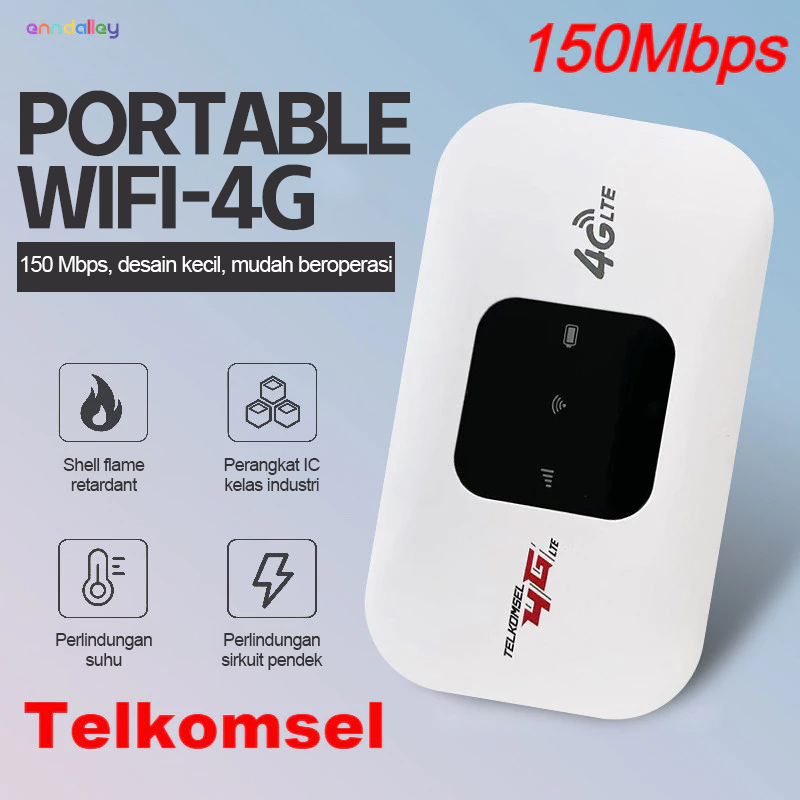 Jual Modem Wifi Mifi 4G LTE K300 Buka Kunci Operator Telkomsel 150Mbps——ENN | Shopee Indonesia