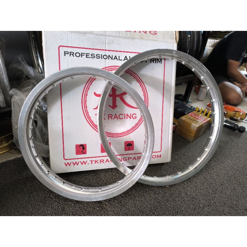 Jual PROMO VELG PELEK TK japan 16/19 LUBANG JARI 28 WARNA SILVER BARANG ...