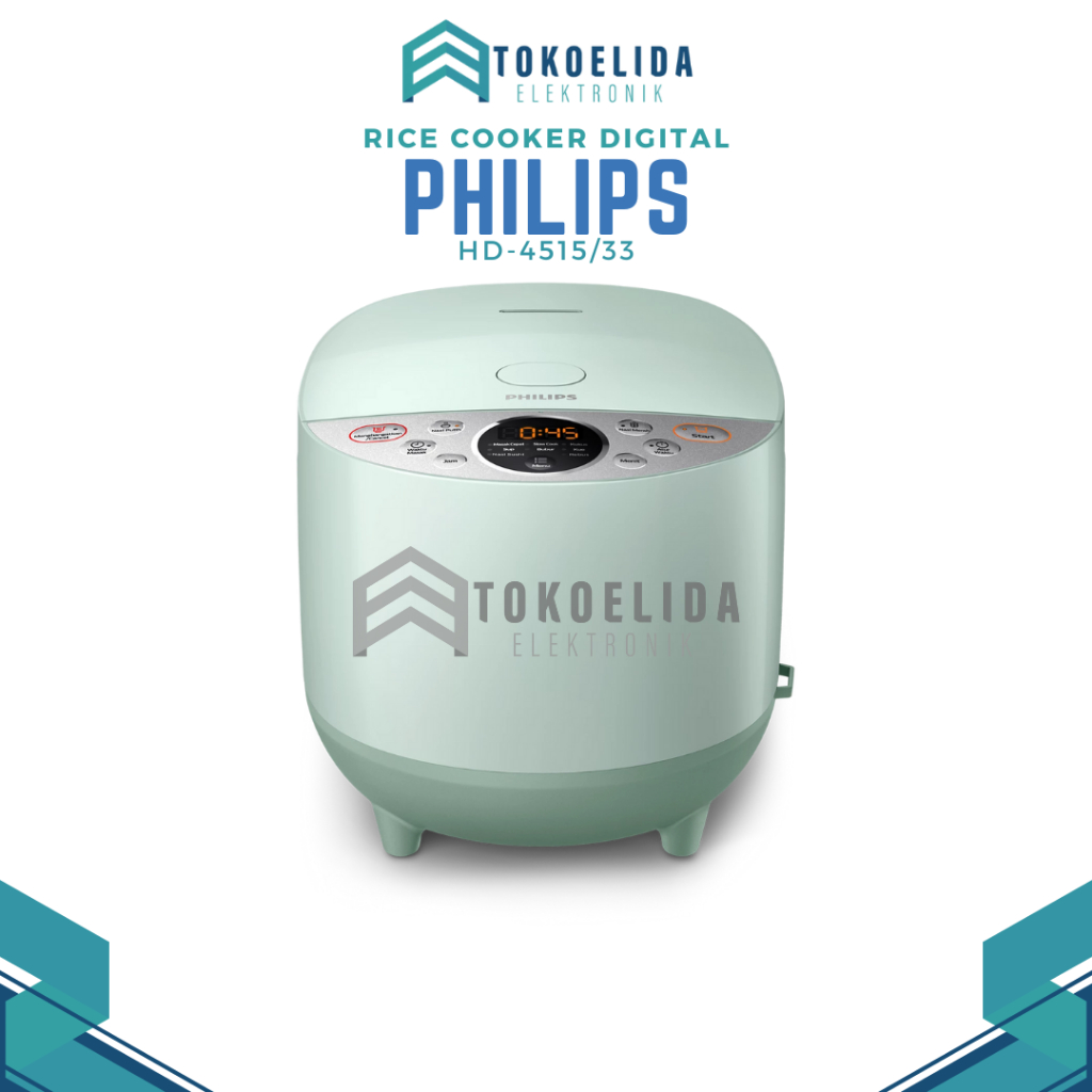 Jual Philips rice cooker digital Philips HD-4515/85 - Fuzzy logic - 1,8 ...