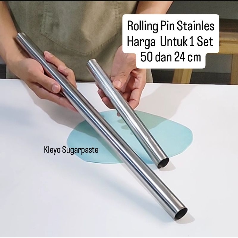 Jual Rolling pin stainless, roll pin | Shopee Indonesia