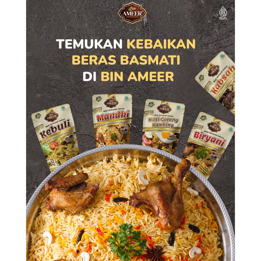Jual Paket Nasi Kebuli Lengkap Bumbu | RICE COOKER | Beras Basmati Rice ...