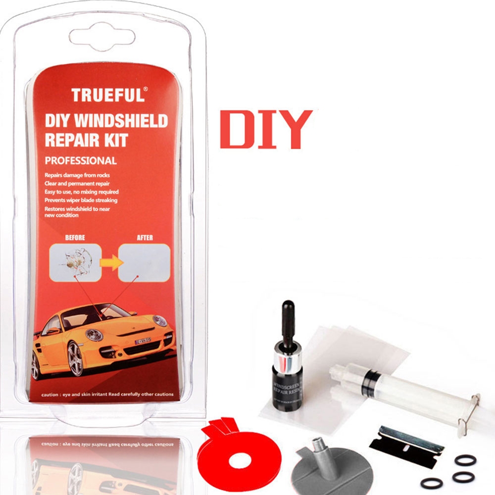 Jual TRUEFUL Alat Reparasi Kaca Mobil Gores Car Repair Tool Kit - WG ...