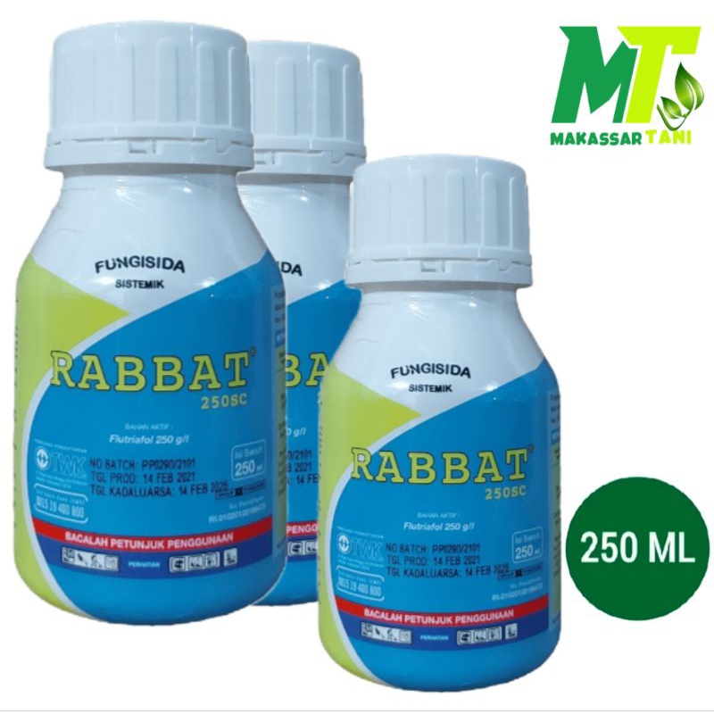 Jual Fungisida Sistemik Rabbat 250 SC 250ml dan 100ml Bahan aktif ...