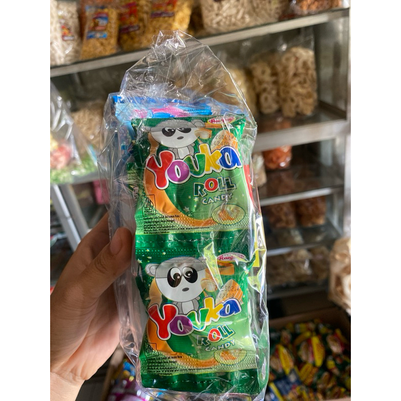 Jual Permen gulung youka roll permen jadul | Shopee Indonesia