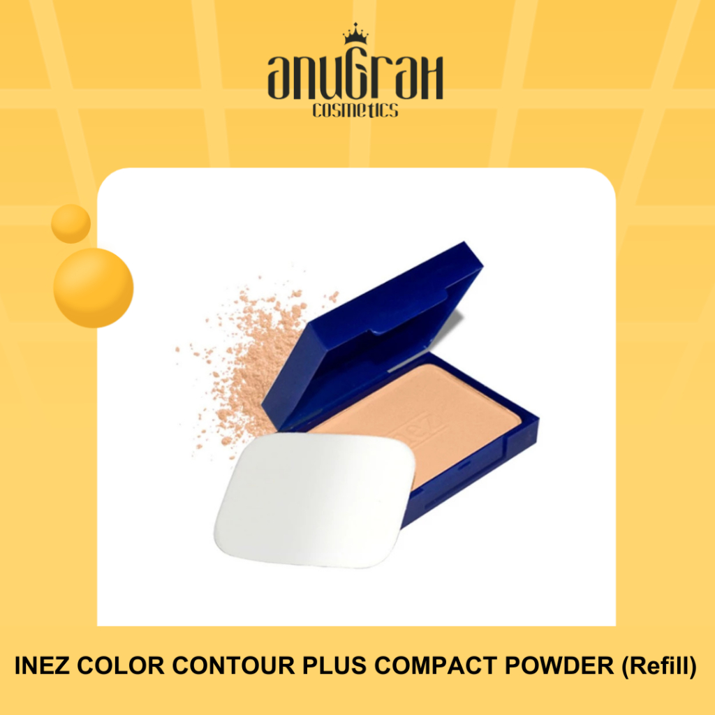 Jual INEZ COLOR CONTOUR PLUS COMPACT POWDER (Refill) | Shopee Indonesia