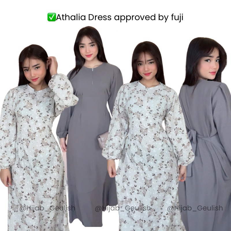 Jual Athalia Dress / BUSUI FRIENDLY / Dress murah / dress remaja ...