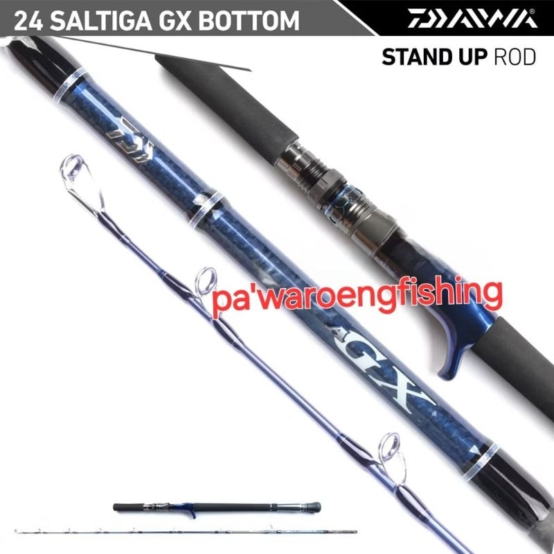 Jual Joran Daiwa Saltiga GX Bottom 2024 | Ring full Fuji | Jigging Rod | Overhead | Saltwater ...