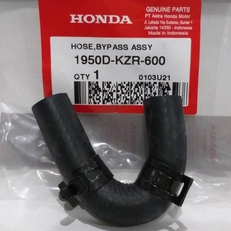 Jual 1950DKZR600 SELANG RADIATOR,HOSE BYPASS ASSY VARIO 125 ORIGINAL ...