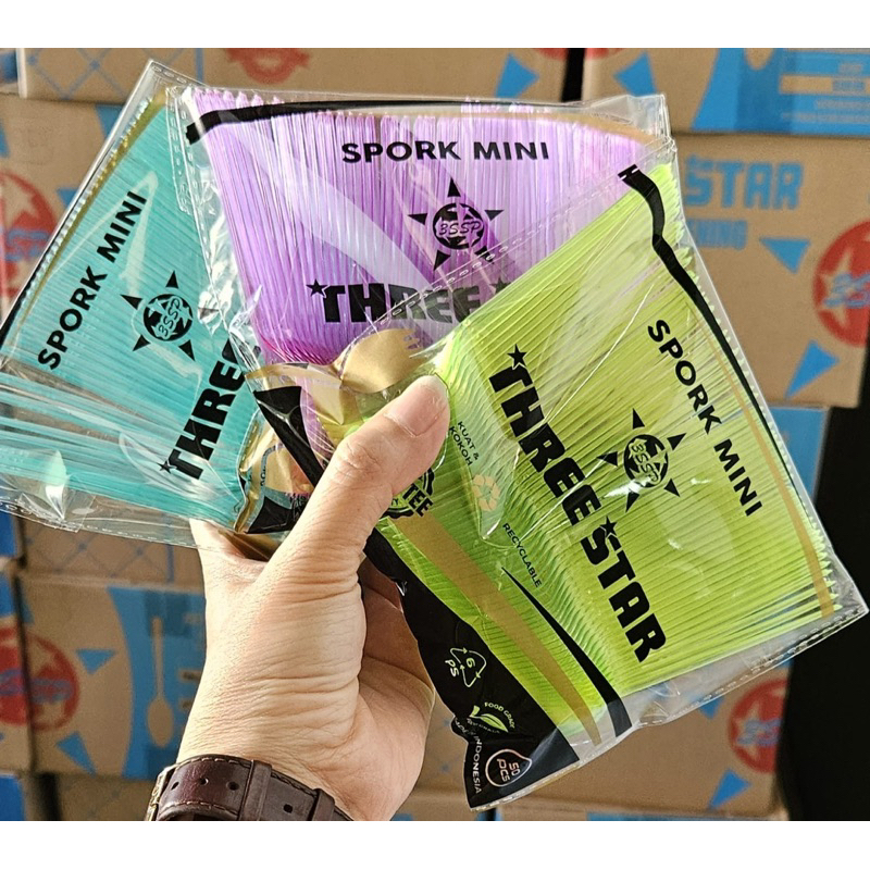 Jual SENDOK SPORK MINI / SENDOK PUDING / PUDDING / JELLY / SENDOK TEH ...