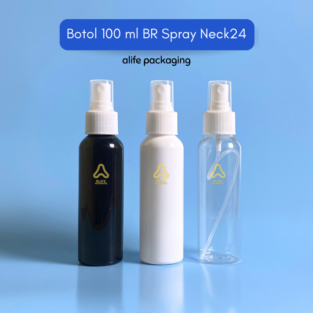Jual Botol Spray 100 ml | Botol Plastik 100 ml Spray | Botol 100 ml ...