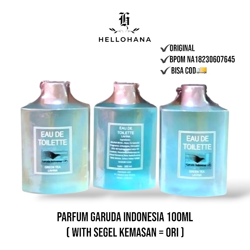 Jual PARFUM GARUDA INDONESIA AIRLINES 100ML — ORIGINAL SEGEL | Shopee ...