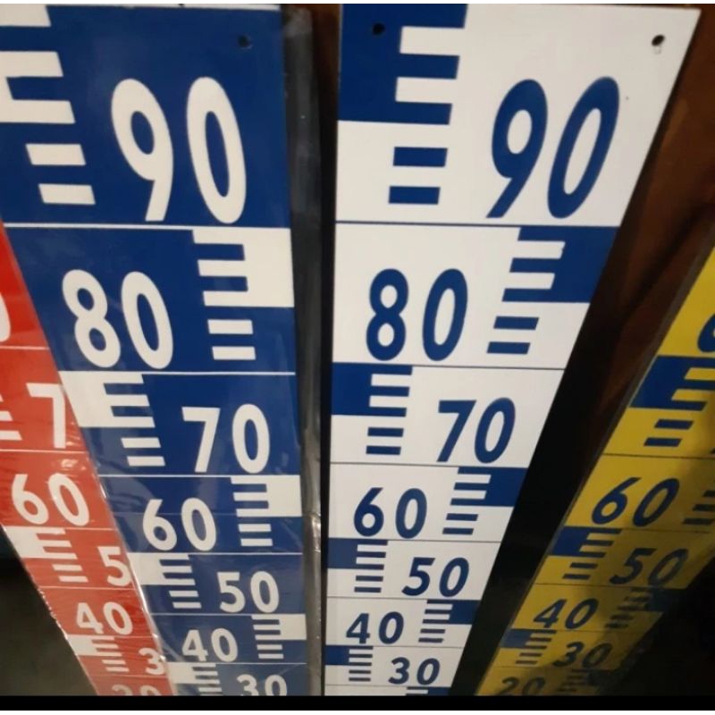 Jual Water Level / Peil Schaal atau Peil Scale 100cm | Shopee Indonesia