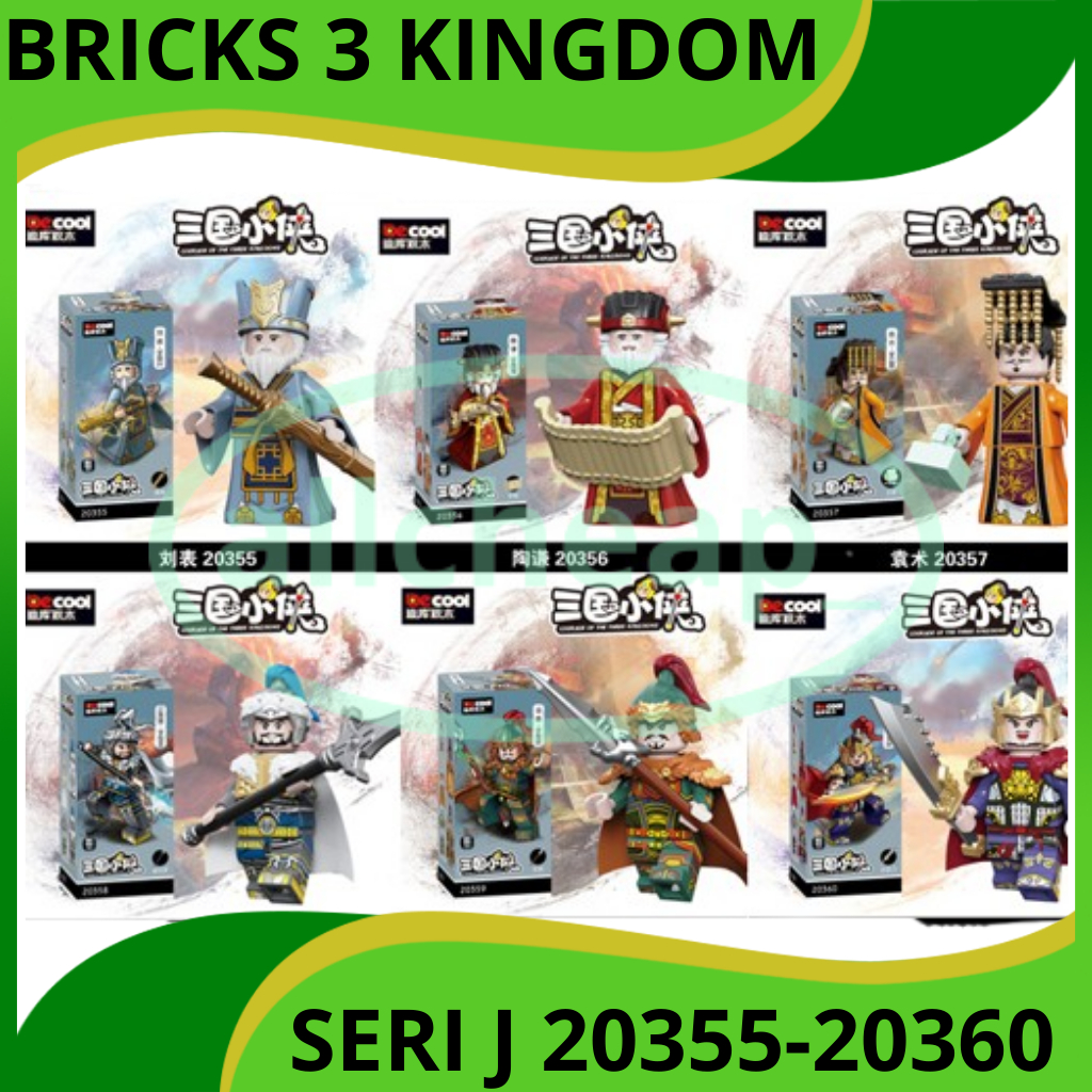 Jual DECOOL BRICK DE COOL BRICKS THREE KINGDOM SAMKOK 3 RAJA LIU BIAO ...