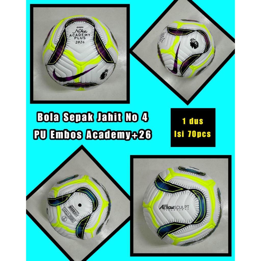 Jual BOLA SEPAK JAHIT NIKE ACADEMY PLUS 2026 SIZE 4 EMPUK FREE PENTIL ...
