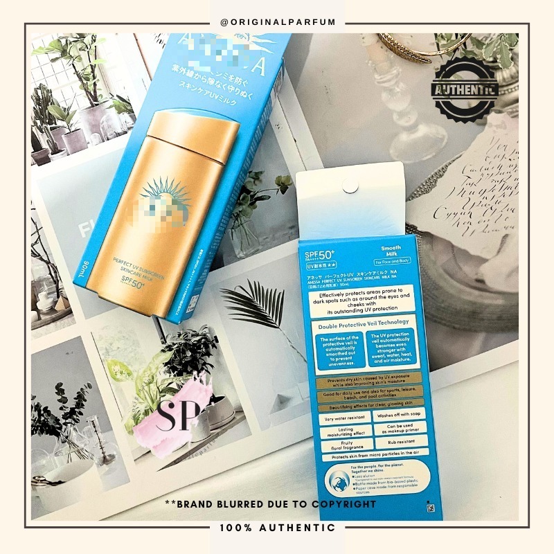 Jual BIG SIZE 90ml ANESSA Perfect UV Skincare MILK | GEL | MILD BABY ...