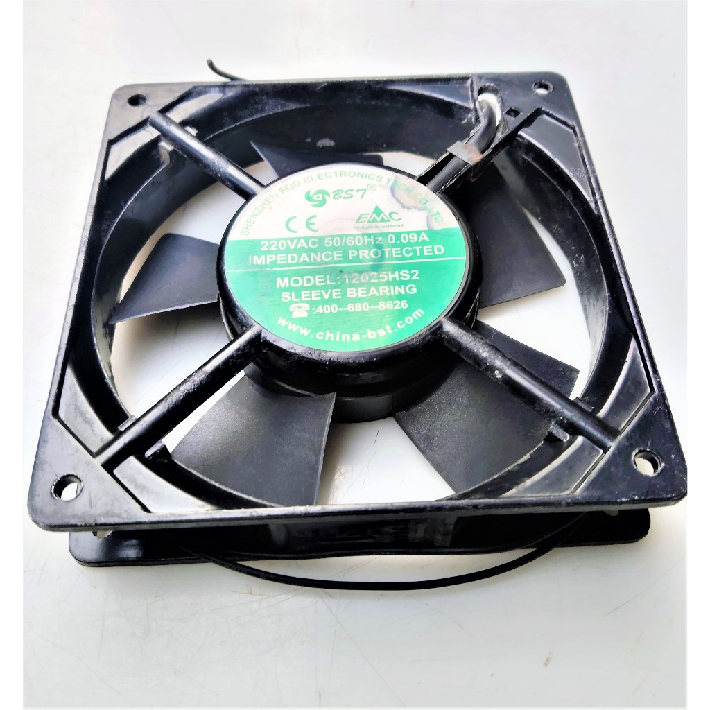 Jual Cooling Fan Ac IP 220vac 0.09A 12x12x2.5cm | Shopee Indonesia