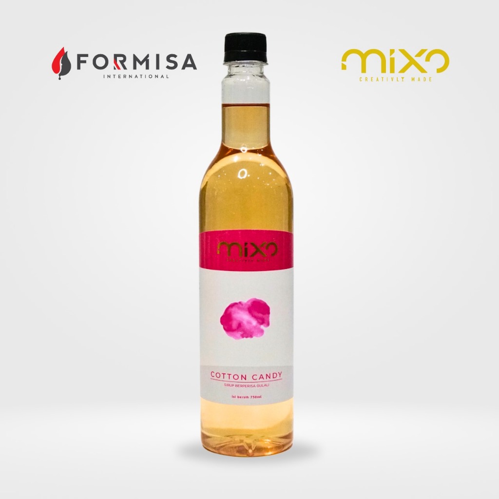 Jual FORMISA - Mixo Cotton Candy Syrup 750ml - Sirup Minuman Rasa ...