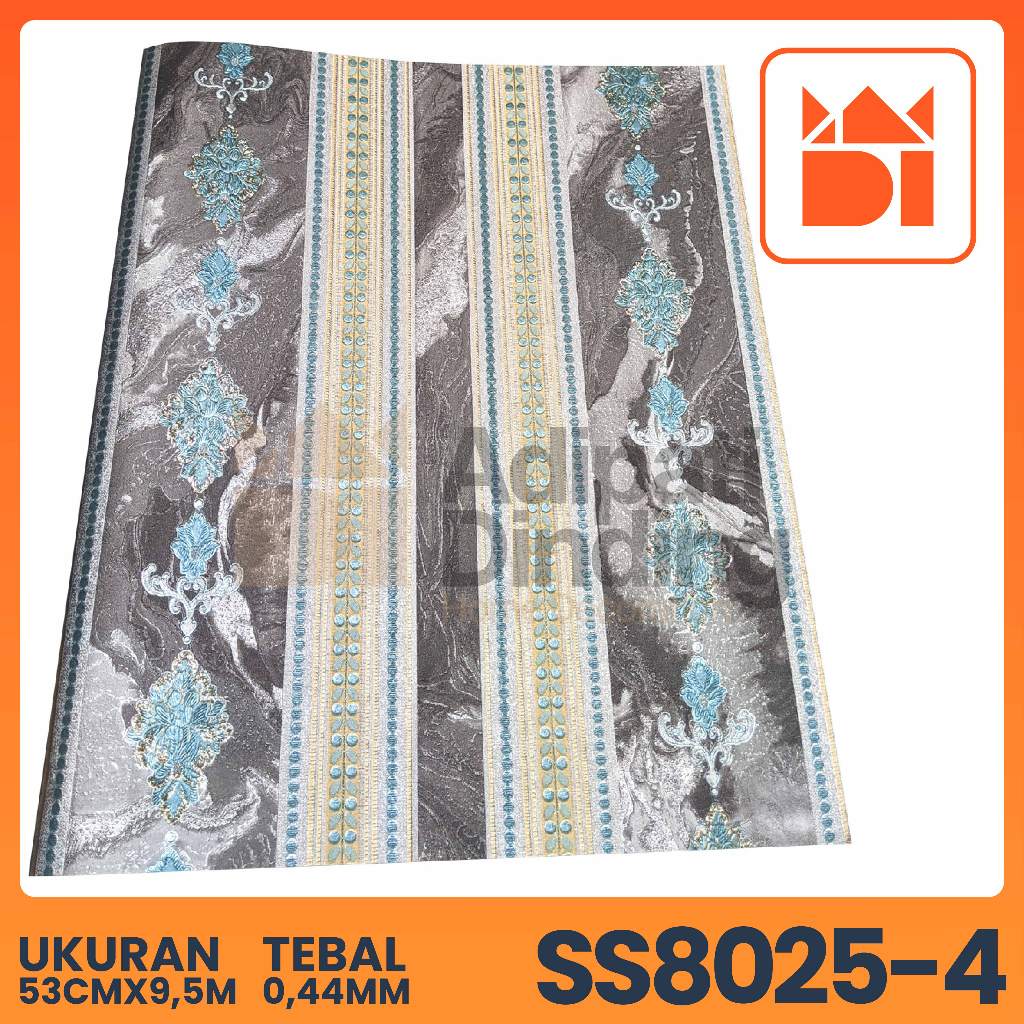 Jual Adipati Home Decoration - WALLPAPER DINDING VINYL KODE SS8025-4 ...