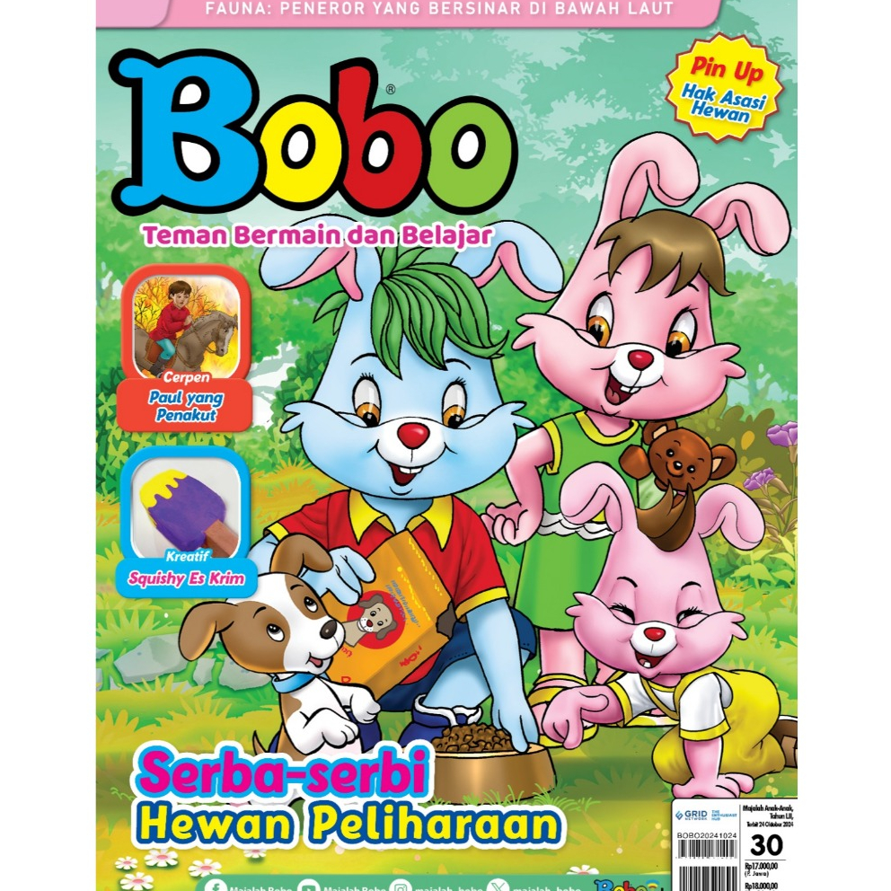 Jual Majalah Bobo edisi Oktober 2024 - Bobo No.30 | Shopee Indonesia
