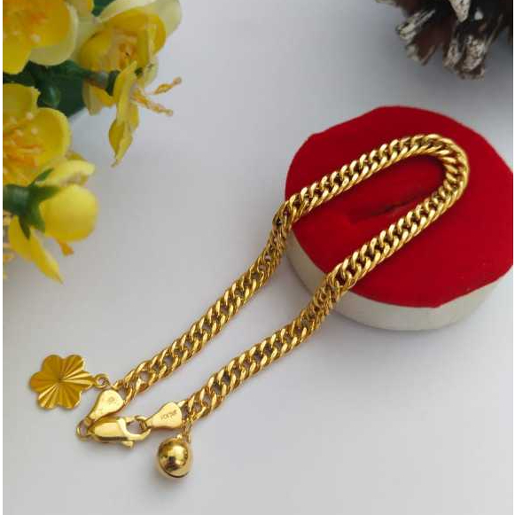 Jual Tiara Jaya88 #Gelang Rantai Tangan Holo Polos Dewasa dan Remaja ...