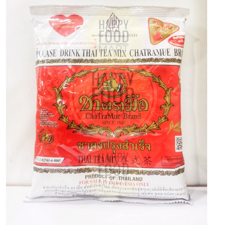 Jual [HALAL] CHA TRA MUE ORIGINAL THAI TEA 400 GRAM/ TEH THAI CHA ...