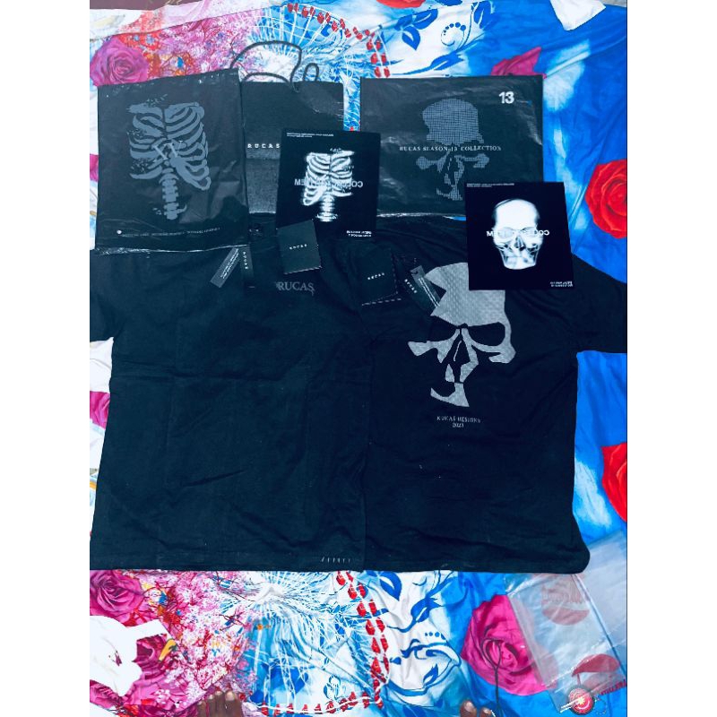 Jual T-shirt Rucas skeleton v2 | Shopee Indonesia