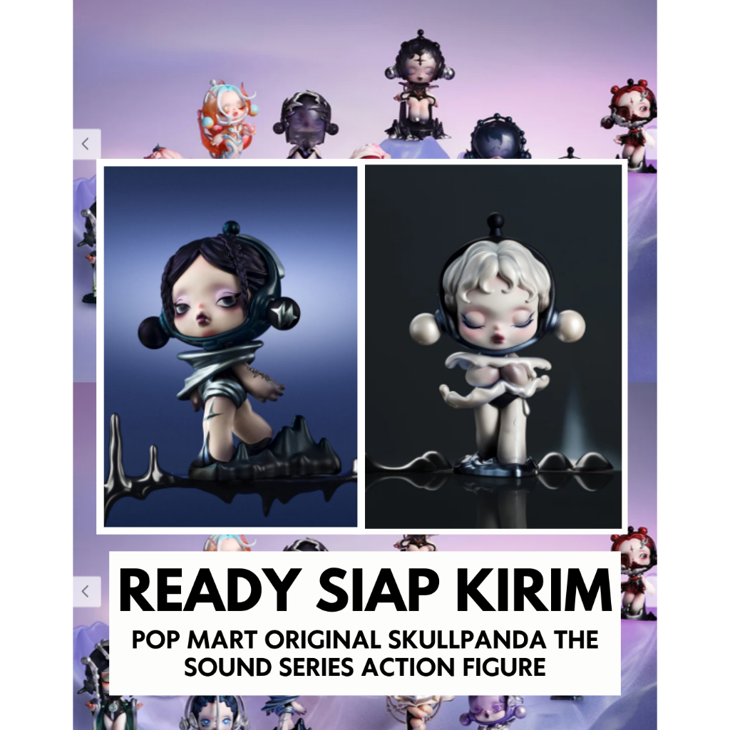 Jual [READY SELECTED] POP MART ORIGINAL SKULLPANDA THE SOUND SERIES ...