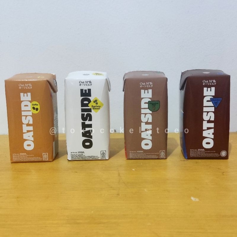 Jual Oatside Mini 200 ml Susu Oat Milk Sedotan Straw Rasa Chocolate ...